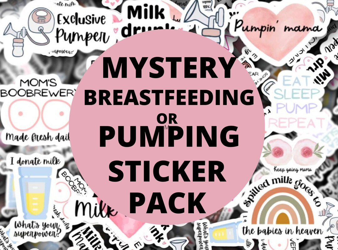 Breastfeeding Stickers, Pumping Mom, Liquid Gold, Exclusive Pumper ...