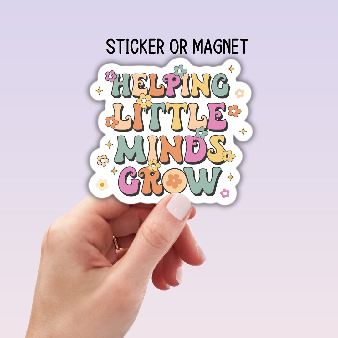 Retroteacher Sticker Magnet Teacher Appreciation Teacher Gift Retro ...