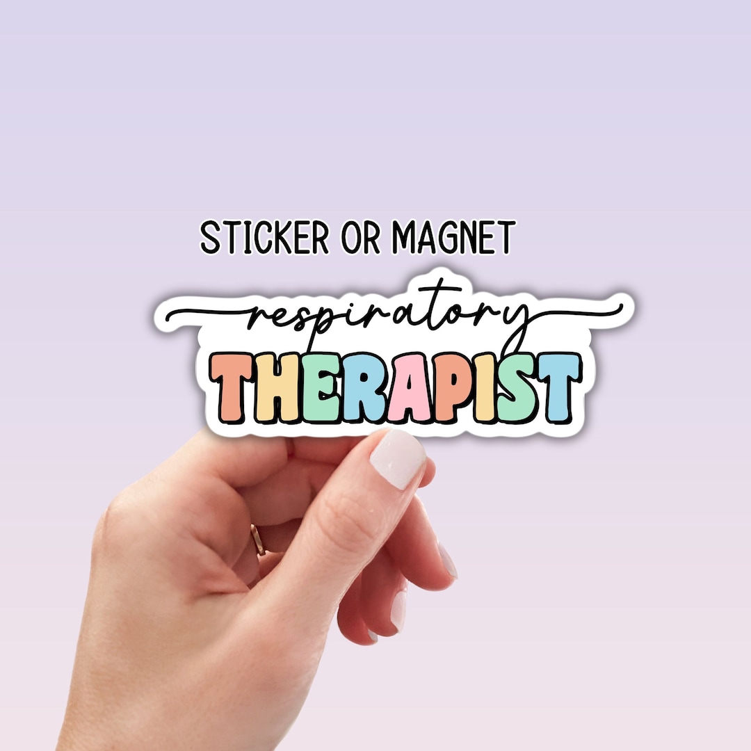 Respiratory Therapist Sticker RT Sticker Nursing Student RN Gift ...