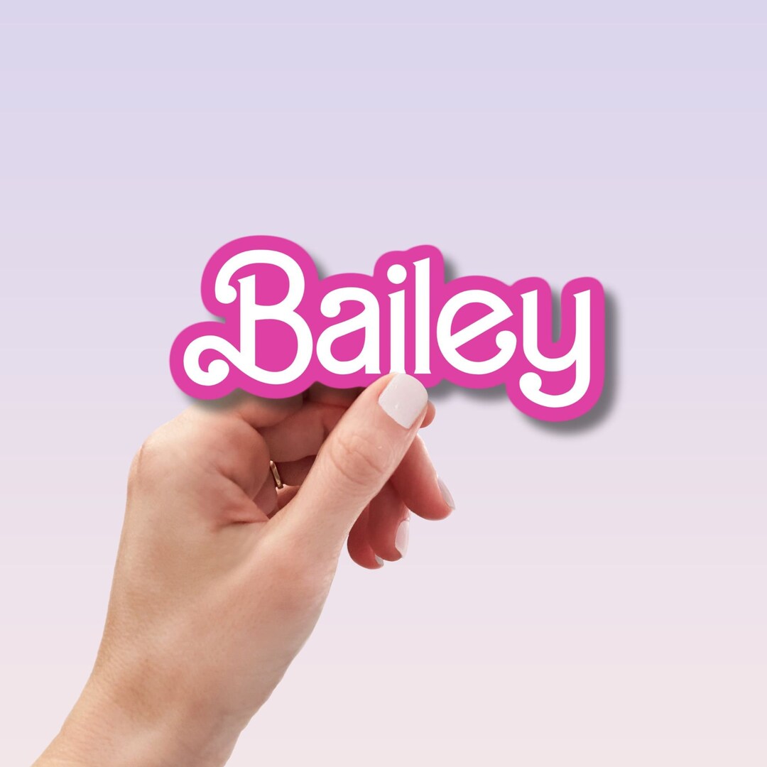 Custom Name Sticker Kids Name Sticker Personalized Name Water Bottle ...