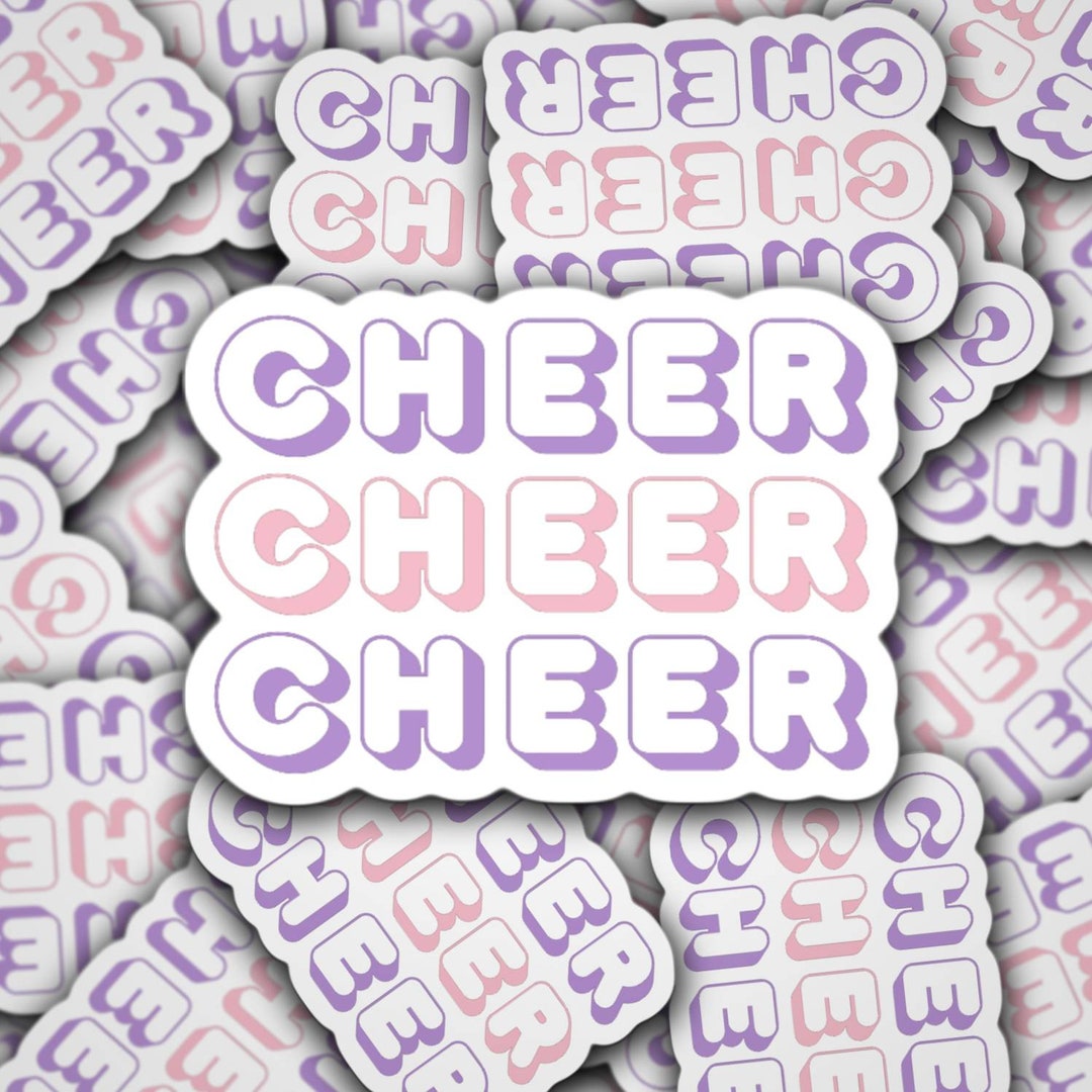 Cheer Sticker, Cheerleader, Cheer Life, Gift for Coach, Locker Magnet ...