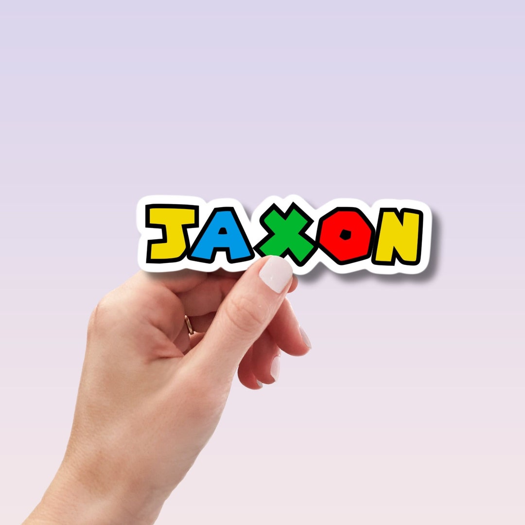 Video Game Font Water Bottle Name Sticker Stanley Cup Name Sticker ...