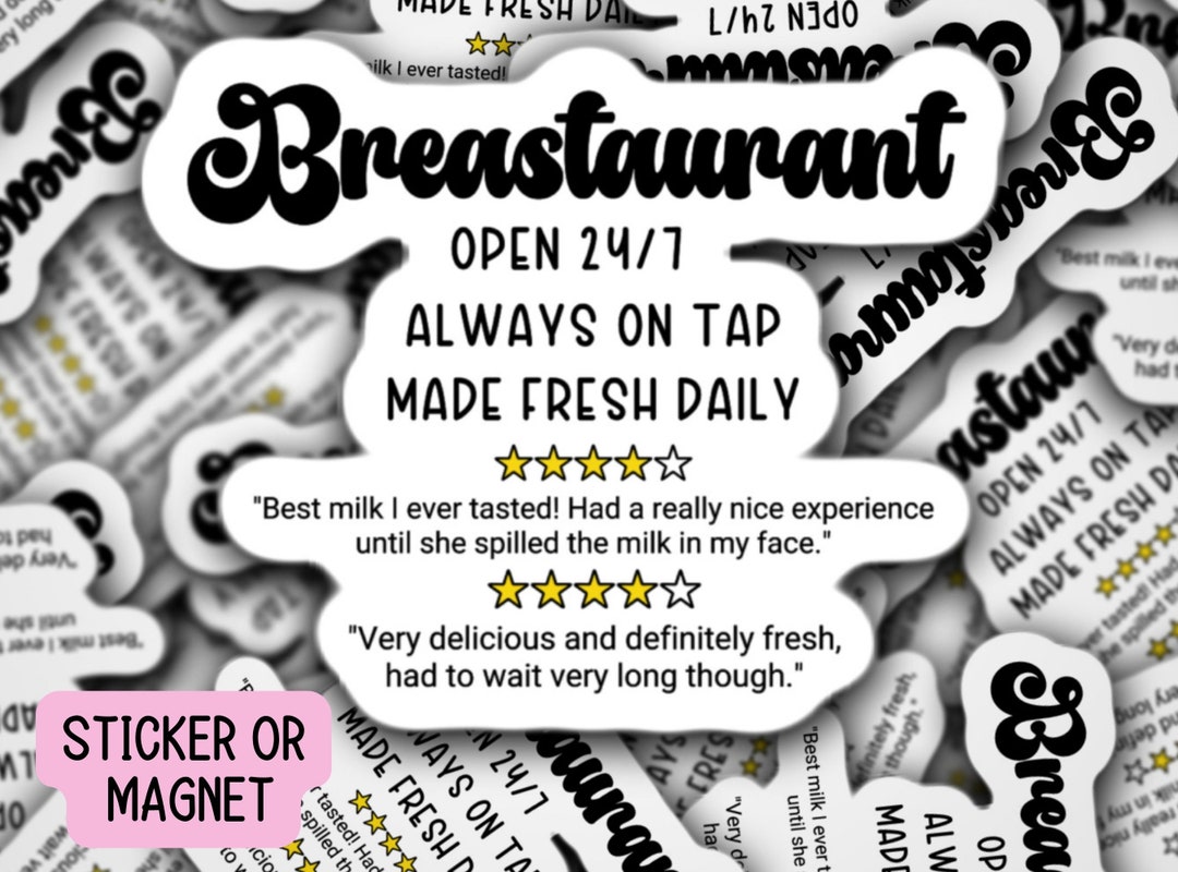 Breastfeeding Stickers, Breastmilk Sticker, Pumping Mom Sticker, Breast ...