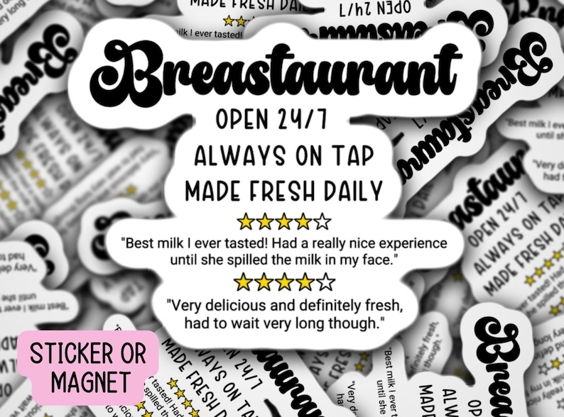Breastfeeding Stickers, Breastmilk Sticker, Pumping Mom Sticker, Breast ...
