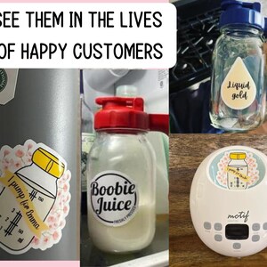 Breast Feeding Stickers, Liquid Gold, Milk Maker, Nursing Stickers ...