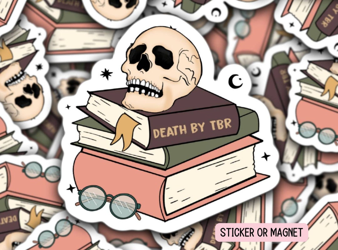 Death by TBR Sticker Smut Sticker Book Bookish SMUT Romance Book ...