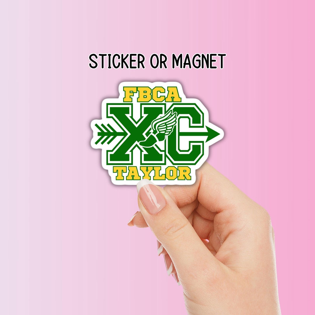Cross Country Team Sticker Magnet Track Team Running Team Name ...