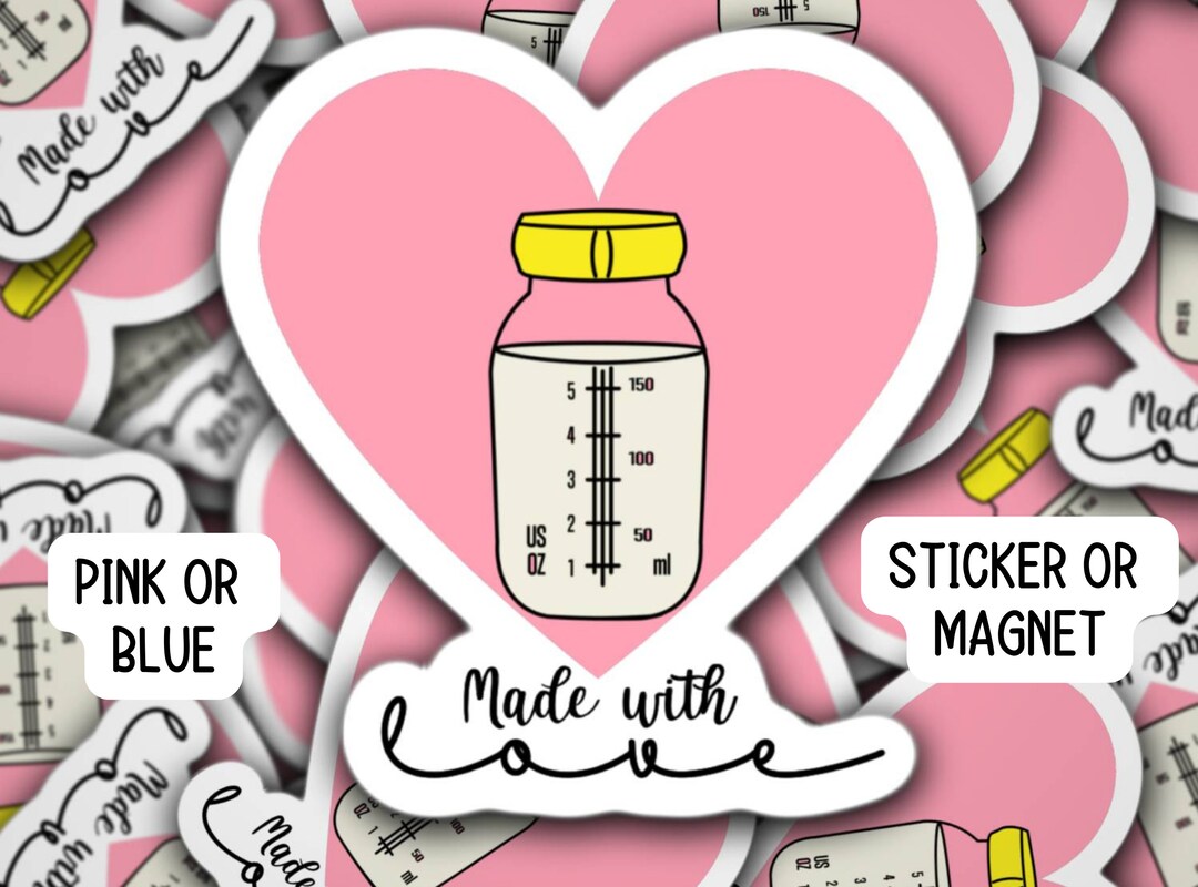 Breast Feeding Gift, Breastmilk Sticker, Pumping Mom Sticker, Breast ...