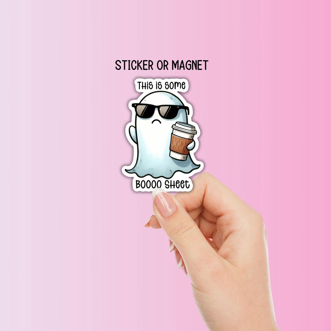 This is Some Boo Sheet Sticker Funny Ghost Sticker Halloween Spooky ...