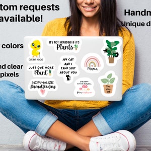 Breast Feeding Stickers Pumping Stickers Exclusive Pumper - Etsy