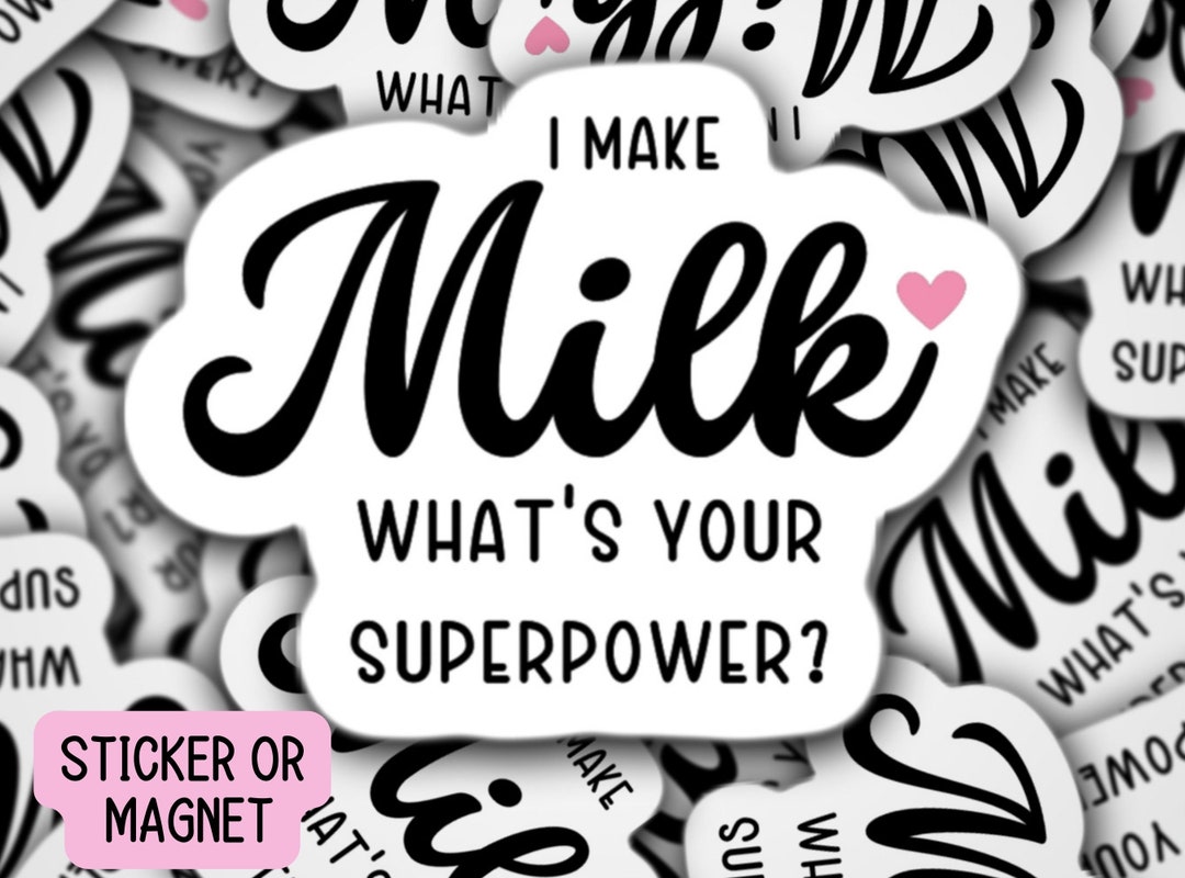 Breastfeeding Stickers, Breastmilk Sticker, Nursing Mom, Milk Maker ...