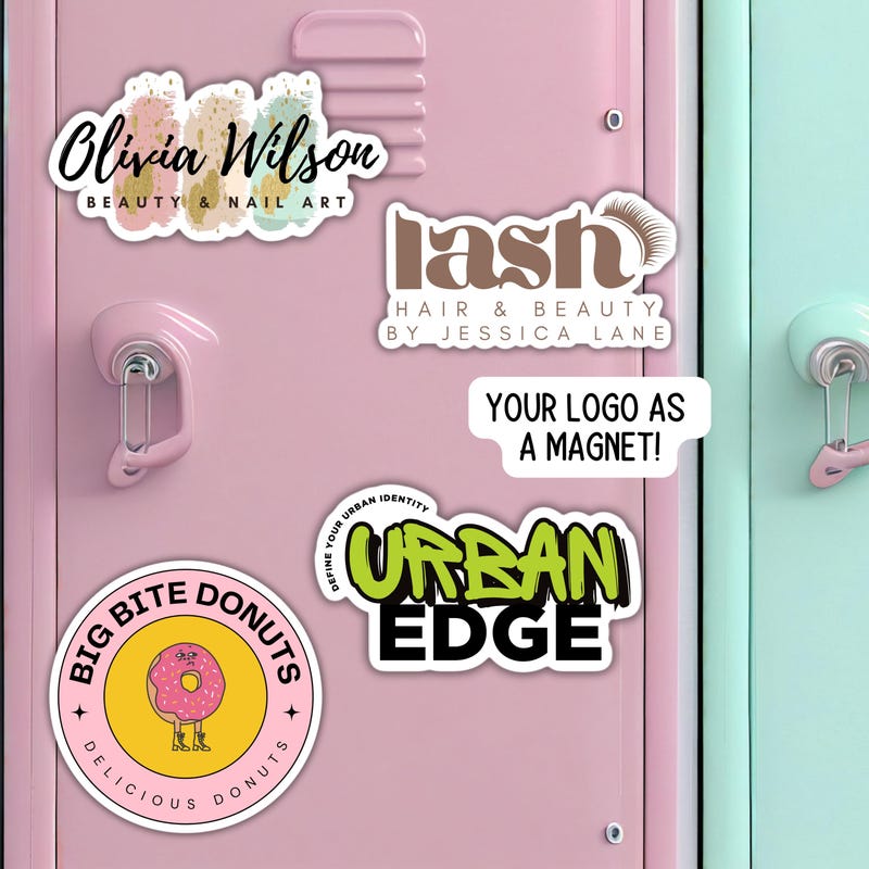 Magnets From a Logo - Etsy