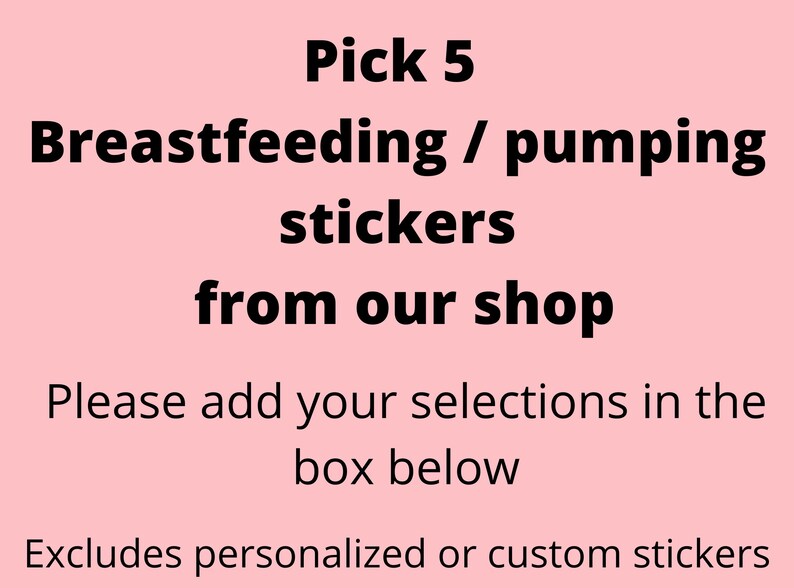 Breastfeeding Sticker Pack Breastfeeding Gift Sticker Deal - Etsy