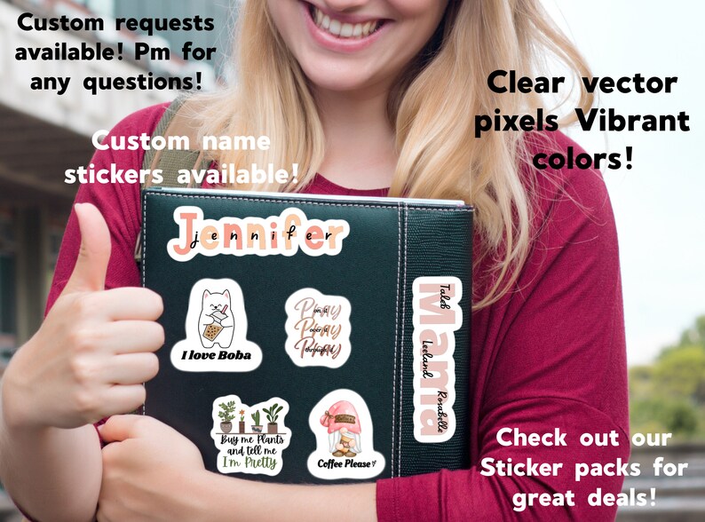 Retro Floral Grandma Sticker Personalized Grandma Sticker - Etsy
