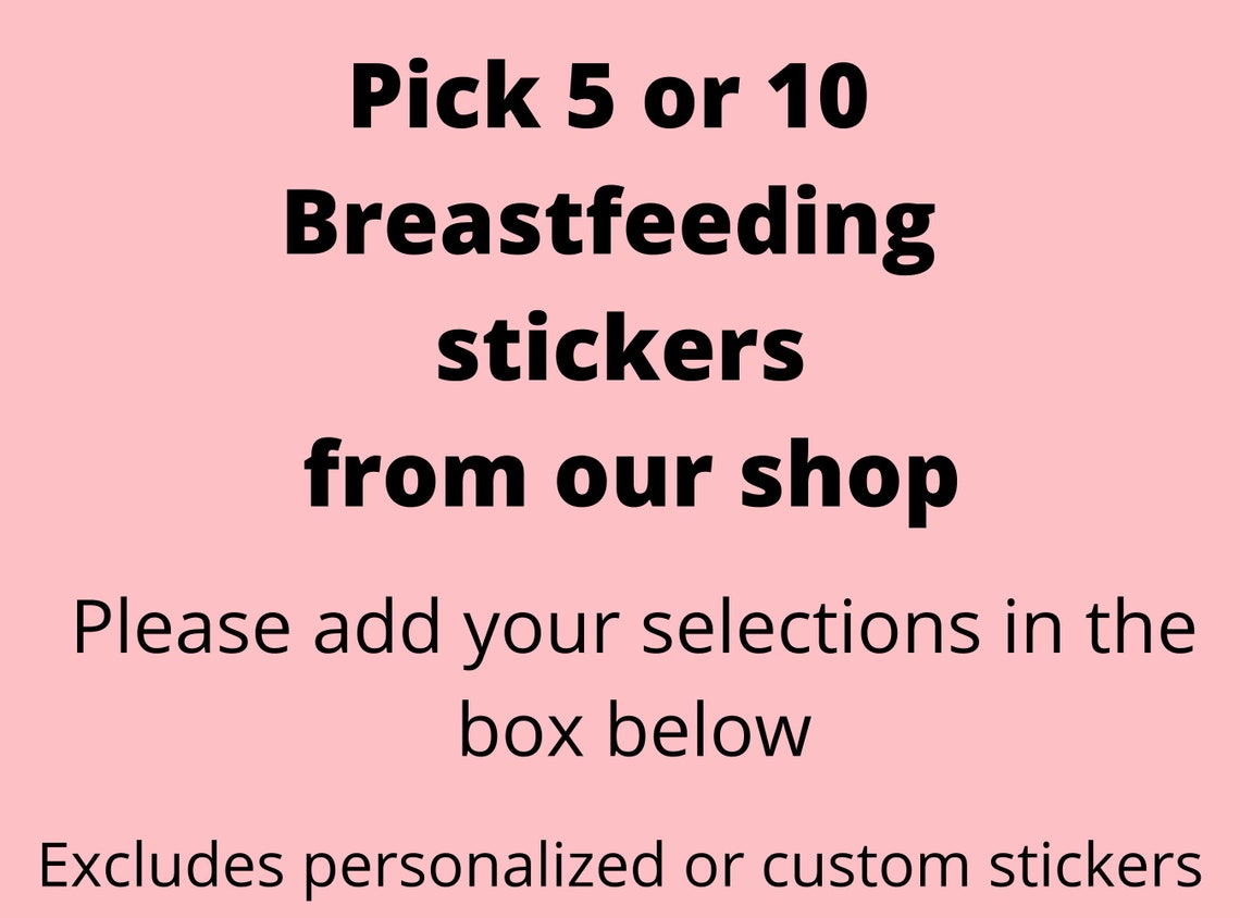 Breastfeeding Stickers Pack Sticker Deal Liquid Gold - Etsy