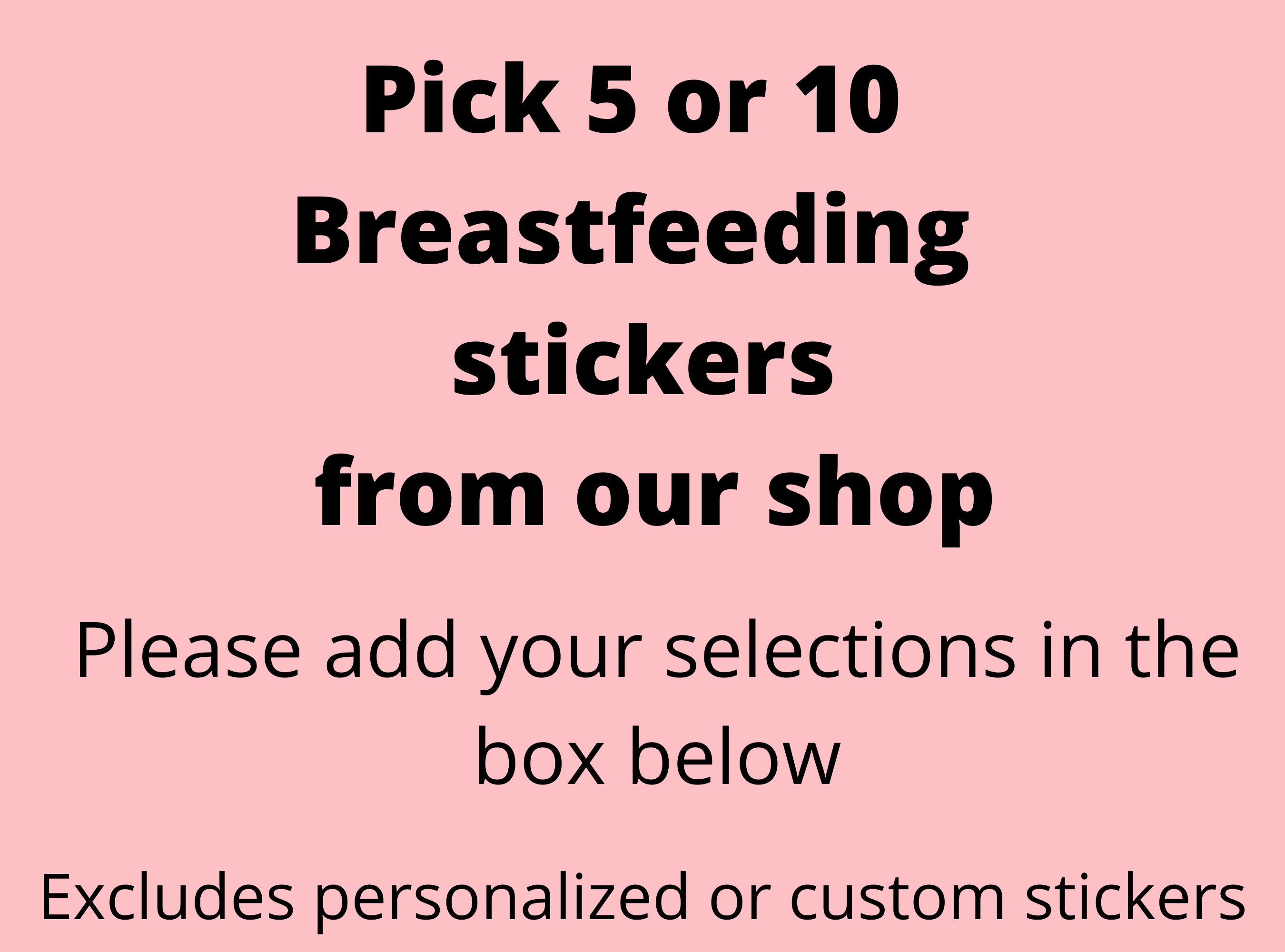 Breastfeeding Stickers Pack, Sticker Deal, Liquid Gold, Pumping Mama ...