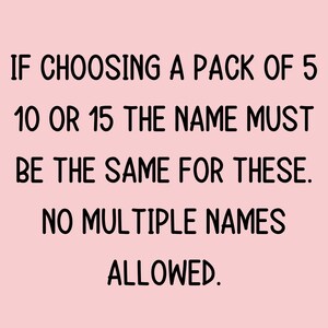 Full Name Sticker Custom Name Sticker Name Label Kids Name Name Sticker ...