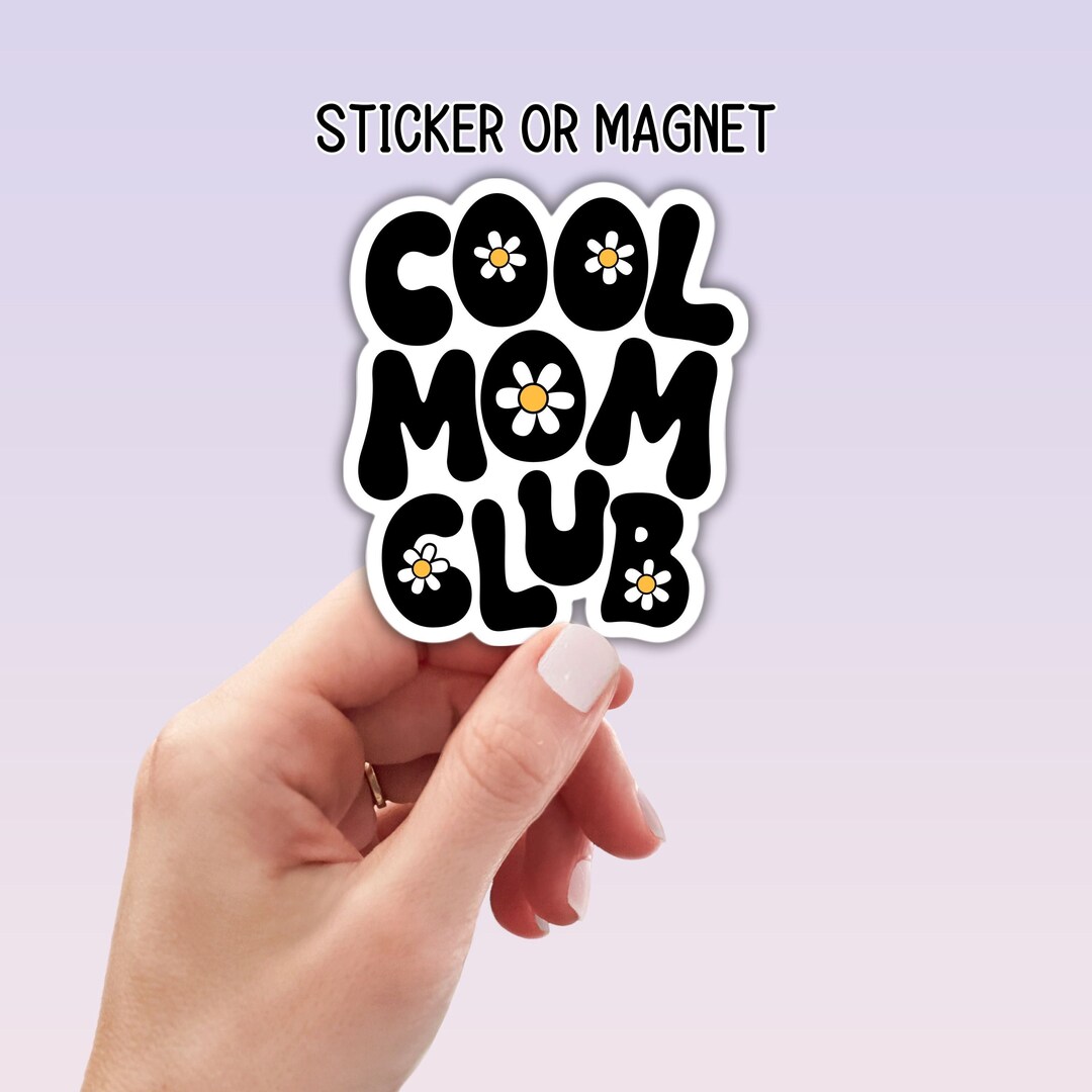 Retro Mom Mama Sticker Daisy Sticker Mama Sticker Tumbler Cup Sticker ...