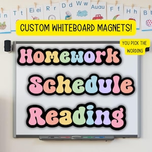 Classroom Magnet Custom Magnet for Whiteboard Teacher Magnet School ...