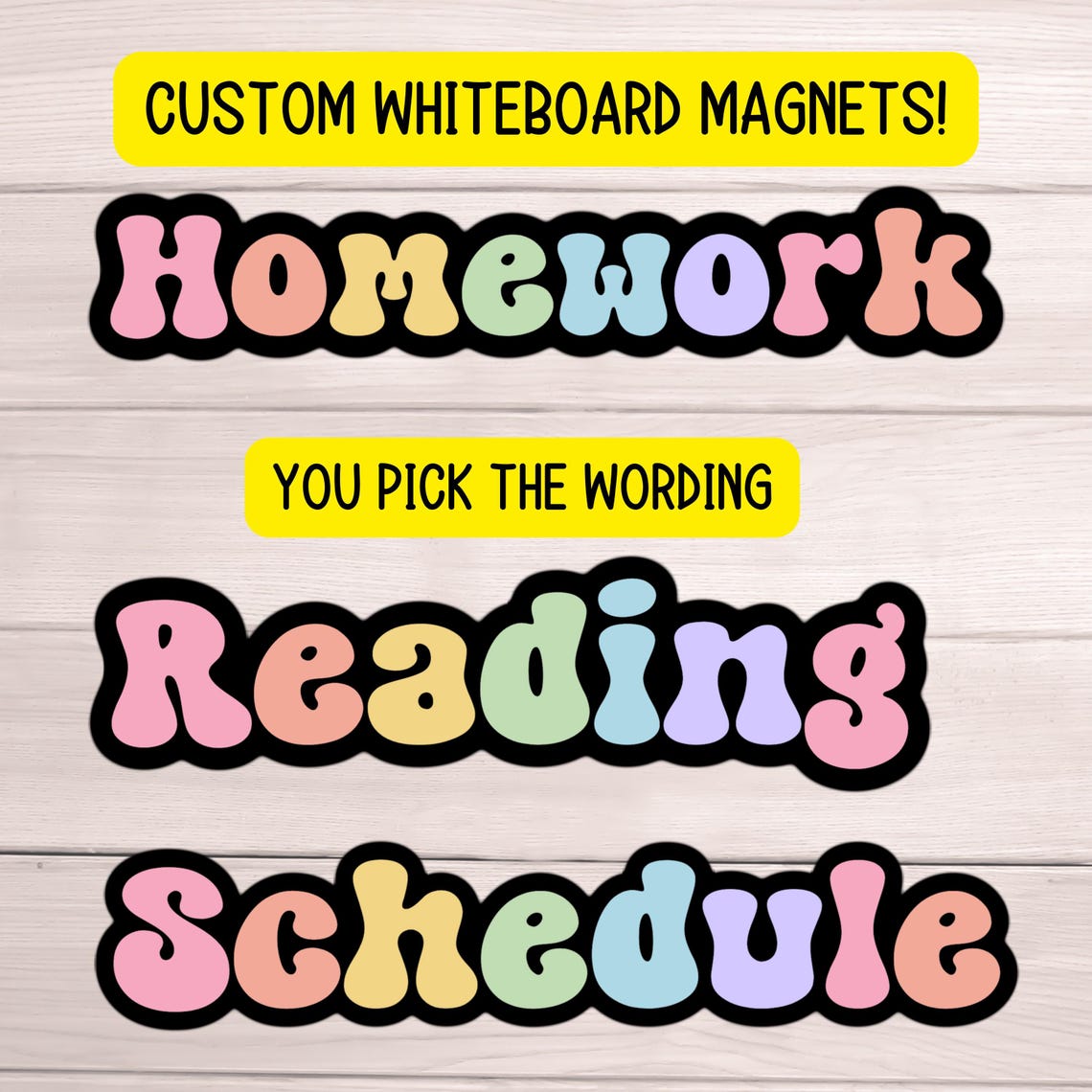 Classroom Magnet Custom Magnet for Whiteboard Teacher Magnet School ...