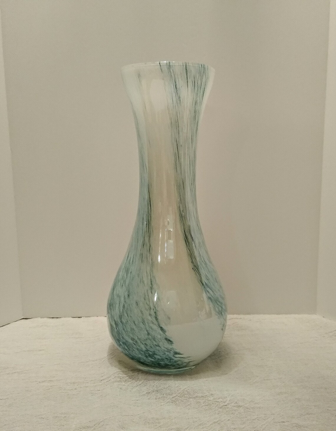 Vintage Murano Style Vase, Made in Italy - Etsy