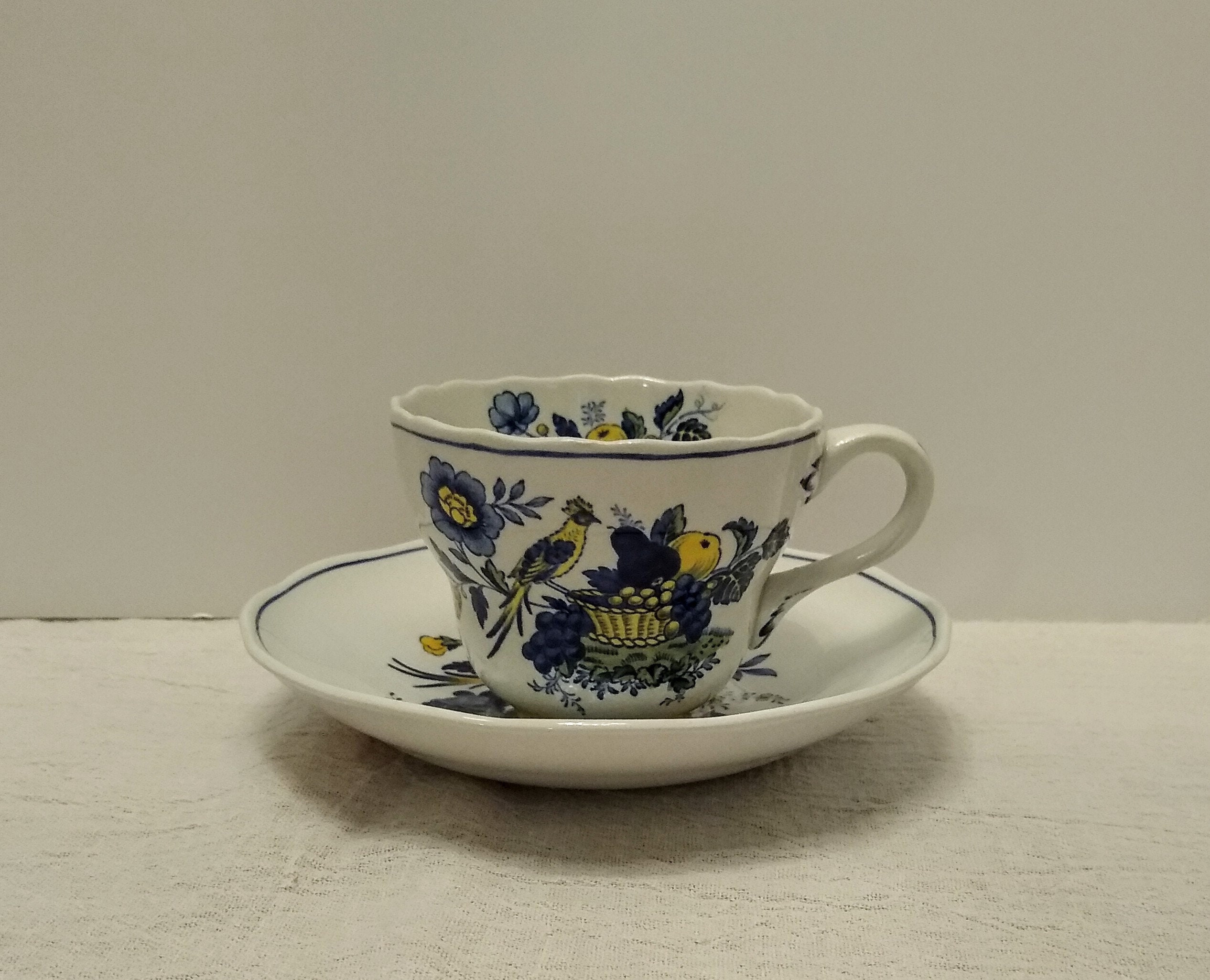 Copeland Spode "blue Bird" Teacup, Made in England, #3274 - Etsy