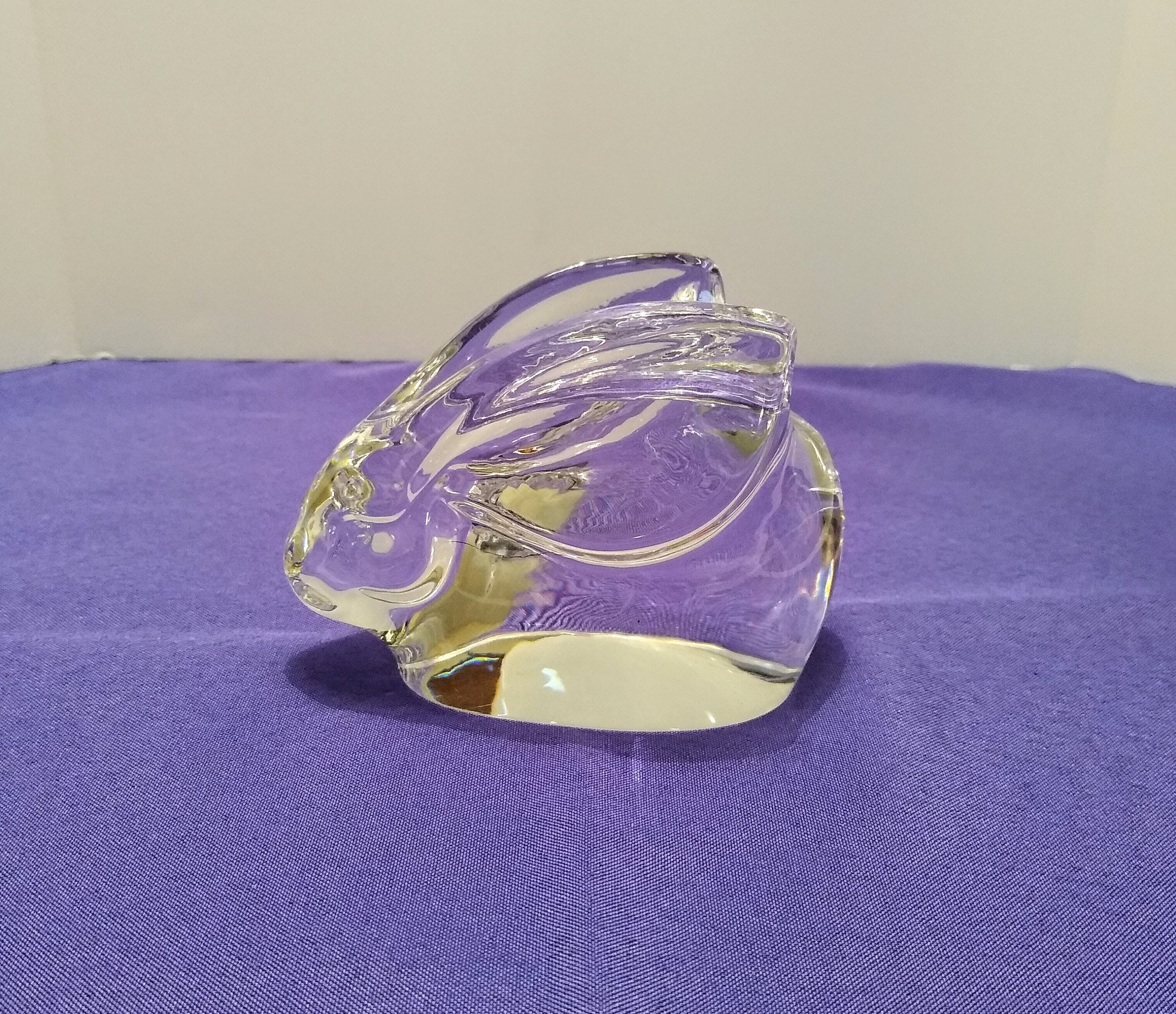 Orrefors Crystal Bunny Figurine/paperweight - Etsy