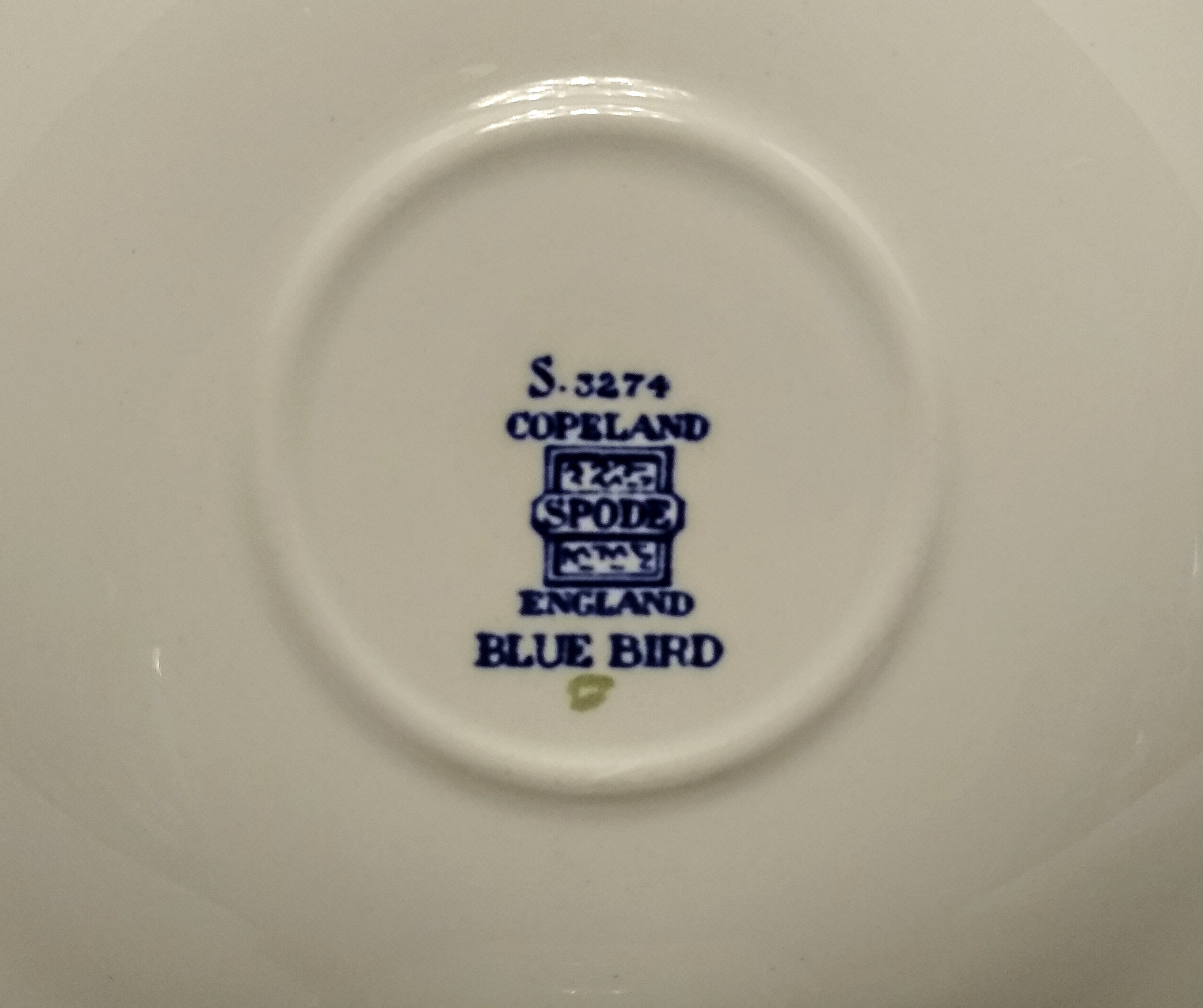 Copeland Spode "blue Bird" Teacup, Made in England, #3274 - Etsy