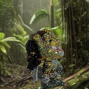 Bejeweled THE PREDATOR Rhinestone Funko Pop Halloween Figure - Etsy