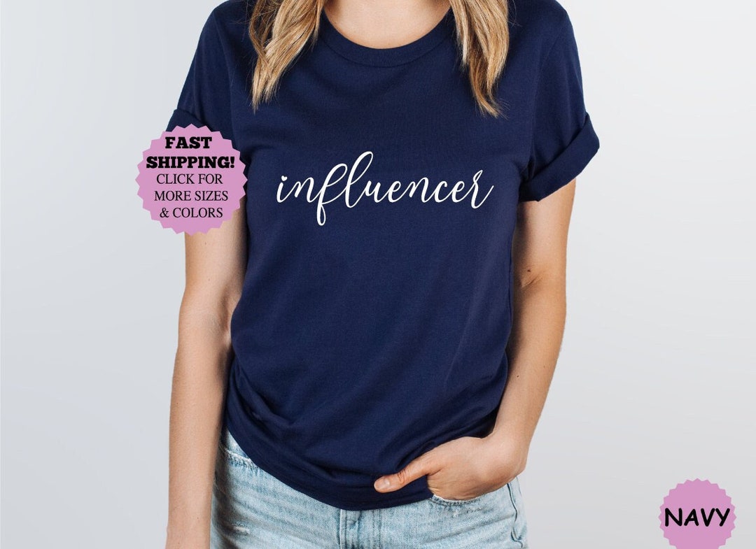 Influencer Shirt, Social Media Star, Graphic Shirt, Funny Social Media ...