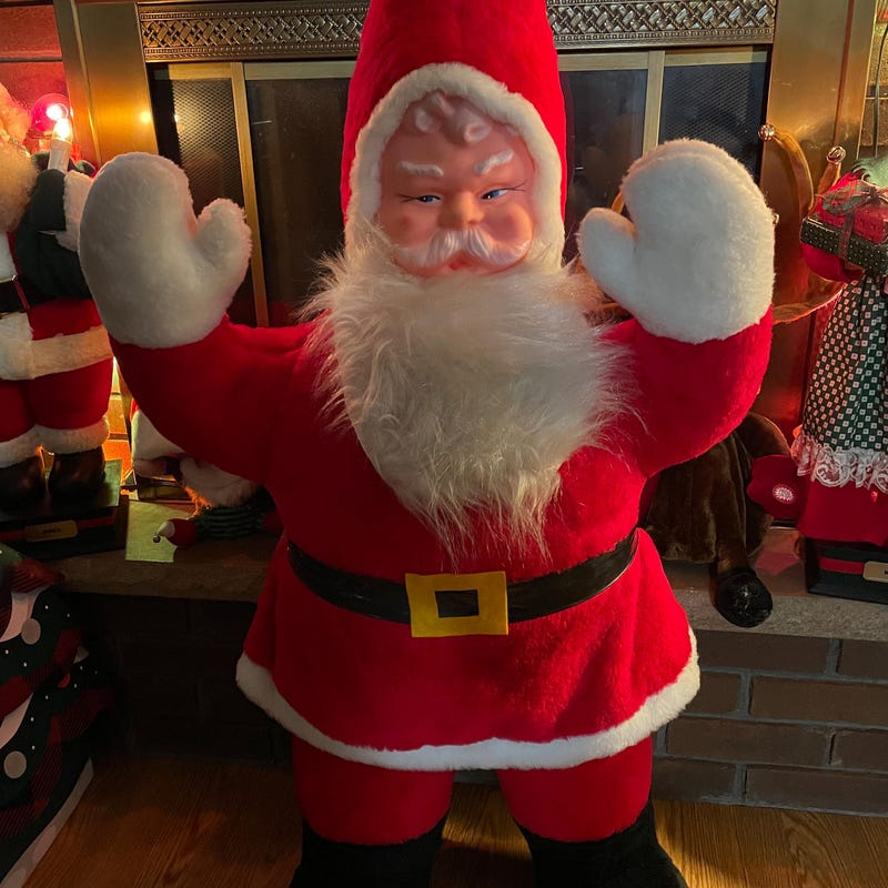 Large Santa Dolls - Etsy