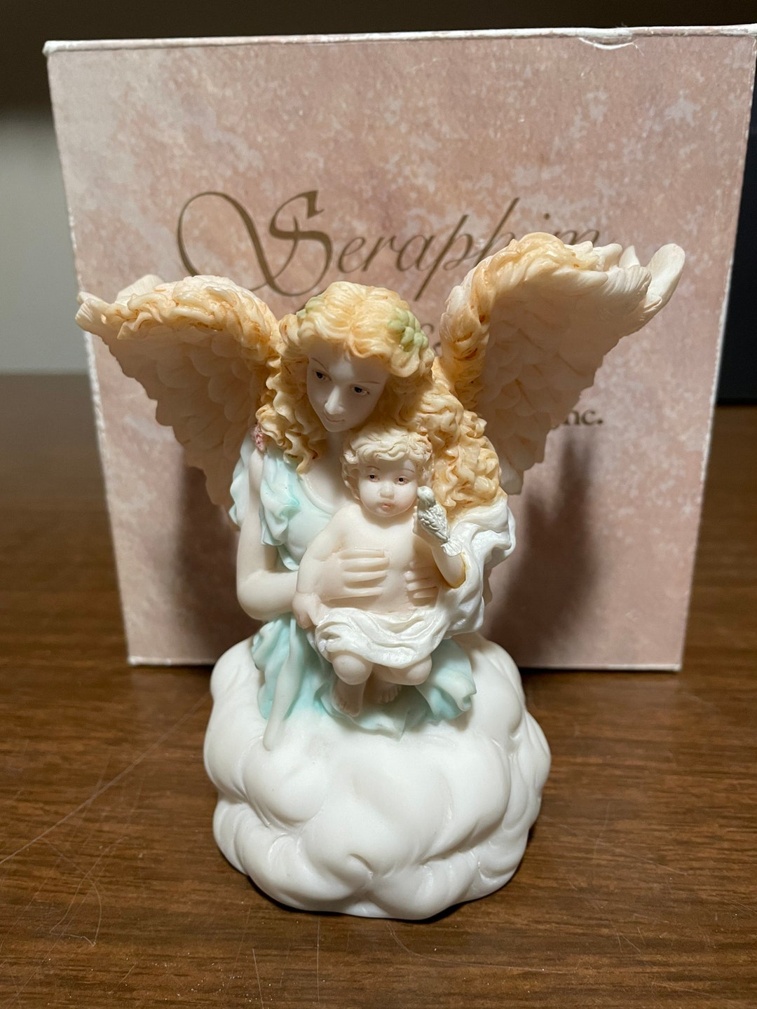 1996 Roman Seraphim Classics Heaven Sent Collection “loving Spirit” #78064, Musical Angel ...