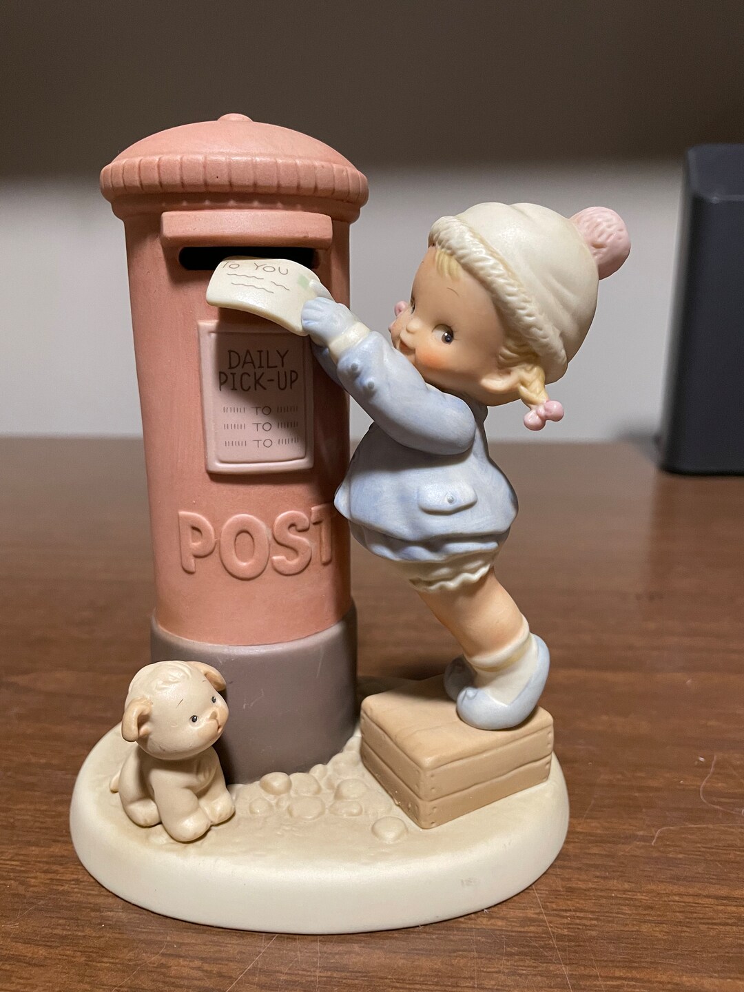 1988 Enesco Memories of Yesterday Porcelain Figurine “this One’s for ...
