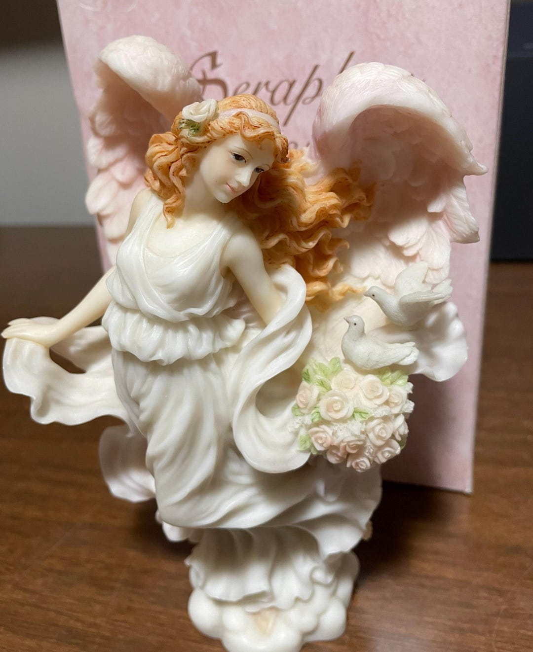 Seraphim Classics Angels “harmony” Loves Guardian, 7” Tall by Roman Inc. #78040. B34 - Etsy