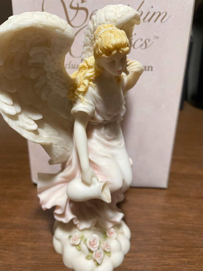 1995 Roman Seraphim Classics Angel Rosalie natures Delight - Etsy