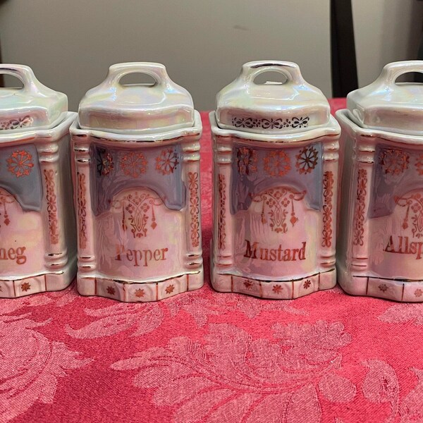 German Spice Jars - Etsy