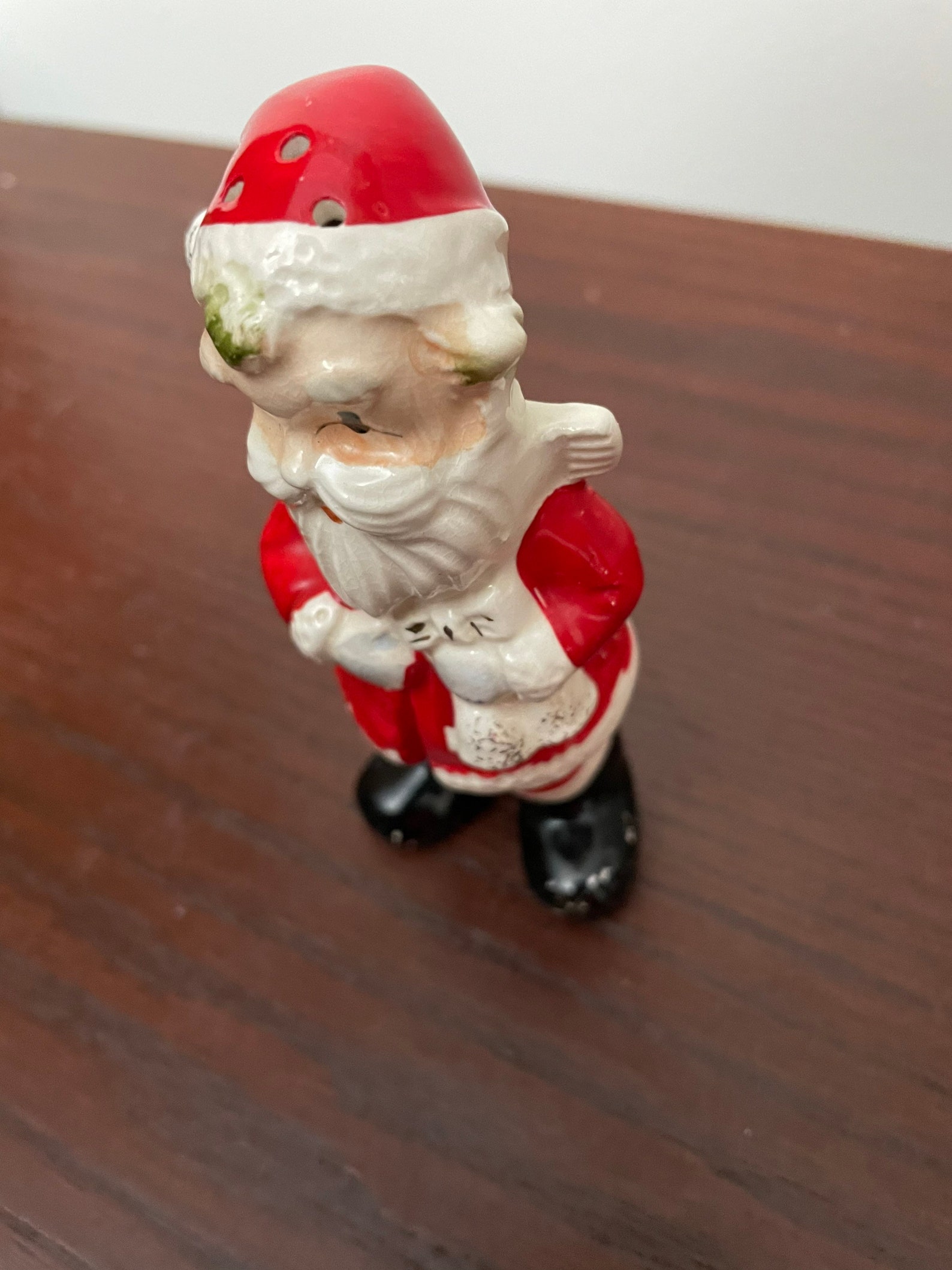 Vintage Christmas Santa Salt Shaker Only Christmas Figurine - Etsy