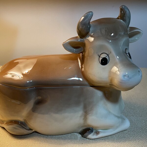 Cow Cookie Jar - Etsy