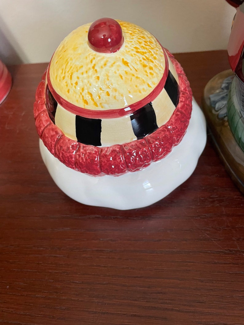 Sakura Debbie Mumm Woodland Santa Cookie Jar Christmas Cookie - Etsy