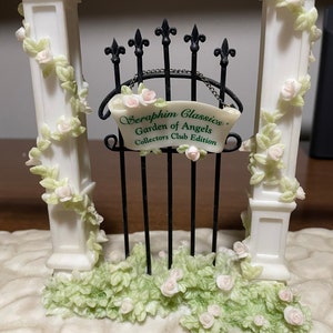 Seraphim Classics Angel, “garden of Angels Garden Gate” #81829 GATE ...
