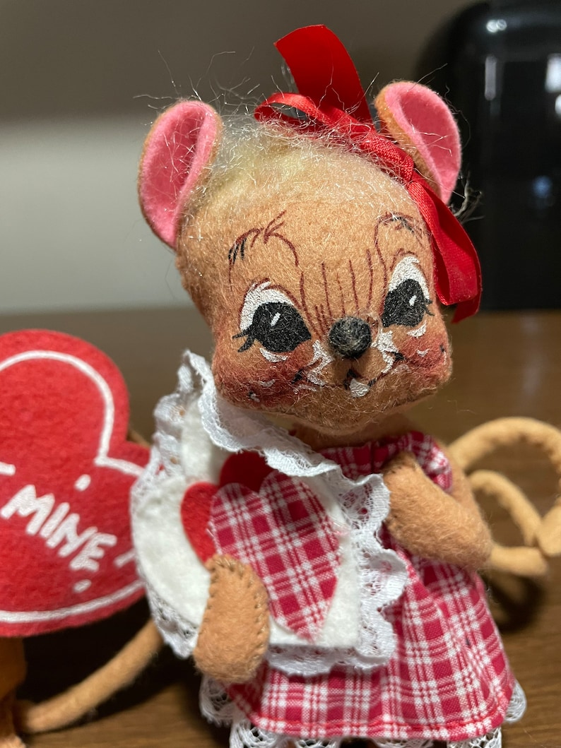 Vintage Annalee 7 Sweetheart Boy & Girl Mouse Collectible - Etsy