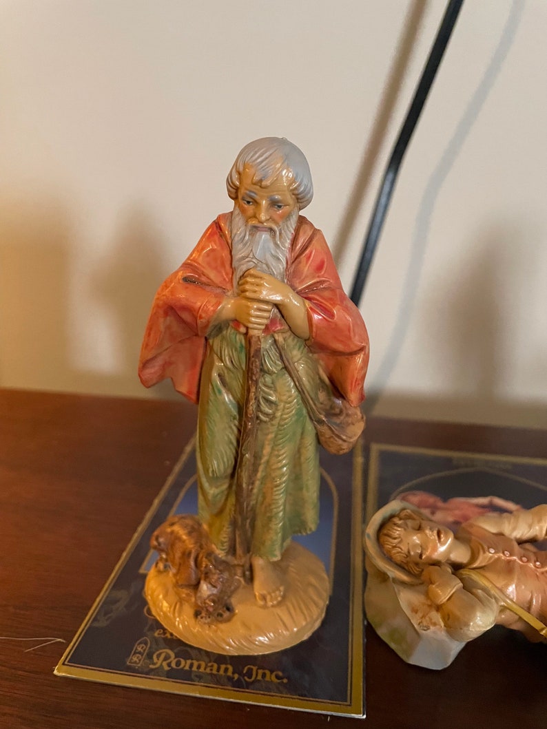 Roman Fontanini Nativity 5 Figures Abraham David Asa - Etsy