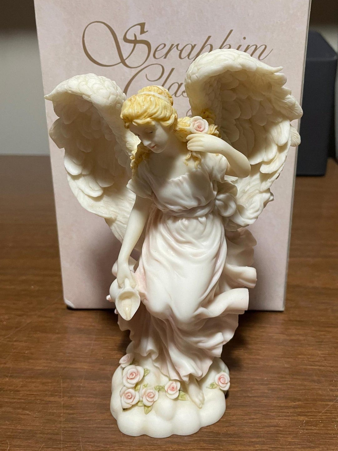 1995 Roman Seraphim Classics Angel Rosalie “natures Delight” 7” Tall ...