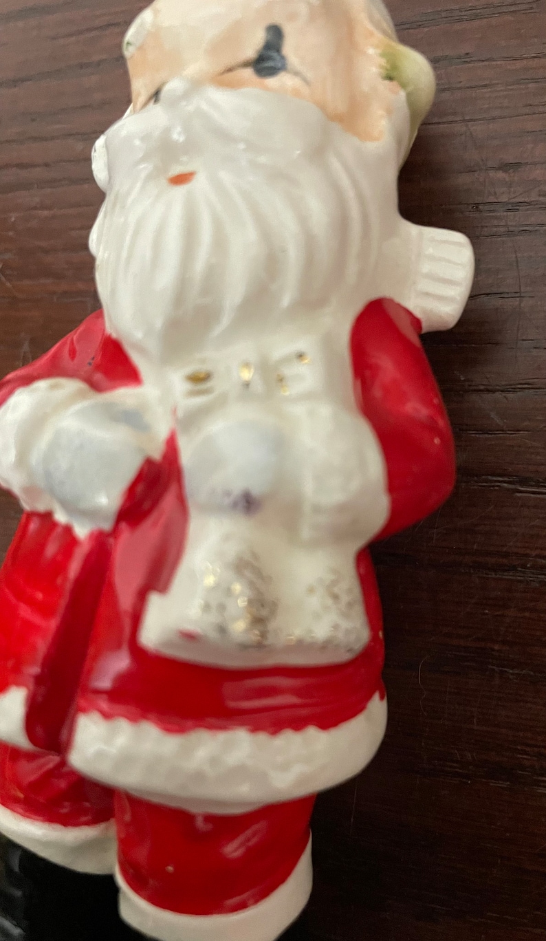 Vintage Christmas Santa Salt Shaker Only Christmas Figurine - Etsy