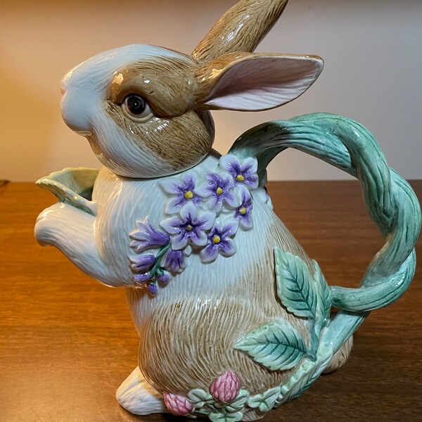 Rabbit Pitcher - Etsy