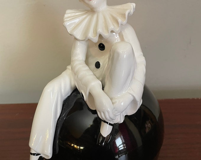 Vintage Sigma Taste Setter Pierrot Mime Clown Ceramic Bowl, Art Deco ...