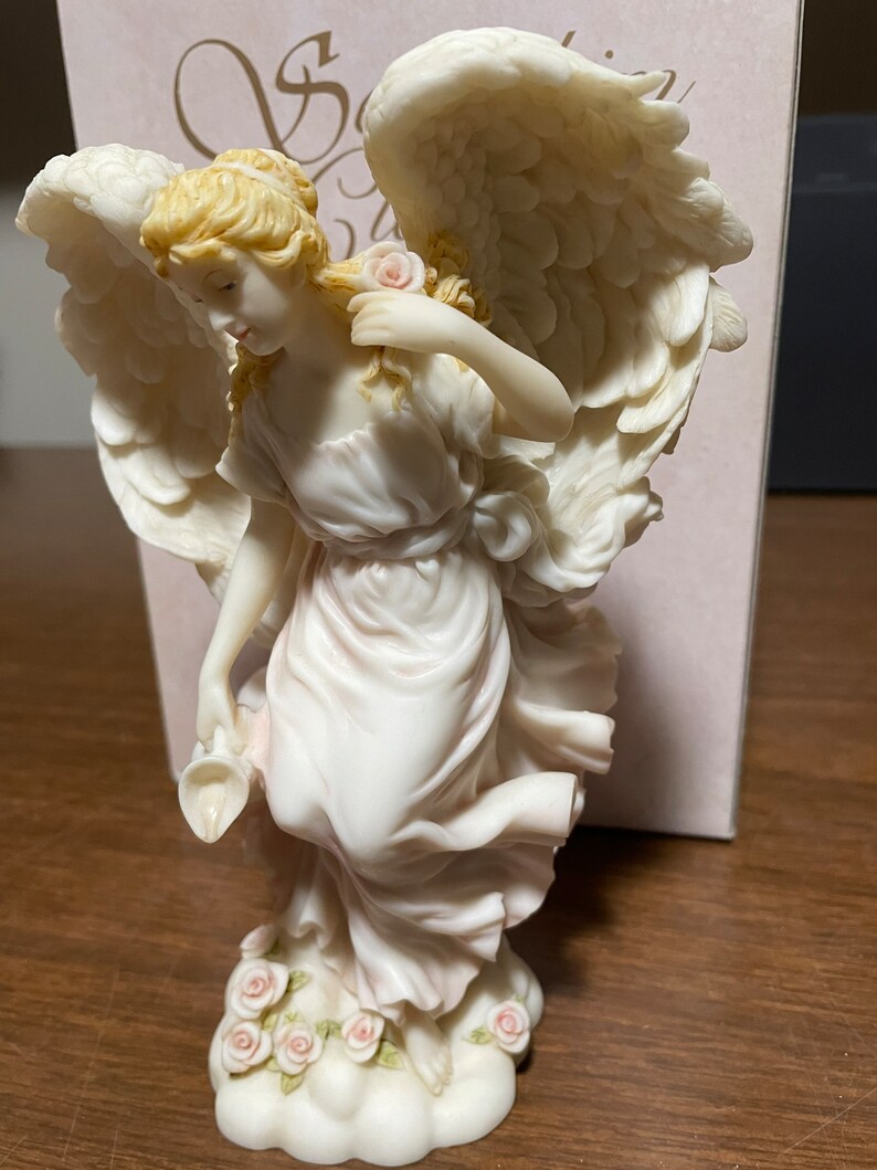 1995 Roman Seraphim Classics Angel Rosalie natures Delight - Etsy