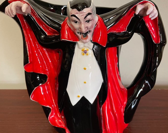1987 Fitz and Floyd Dracula Vampire 1.5 Quart Pitcher, Halloween ...