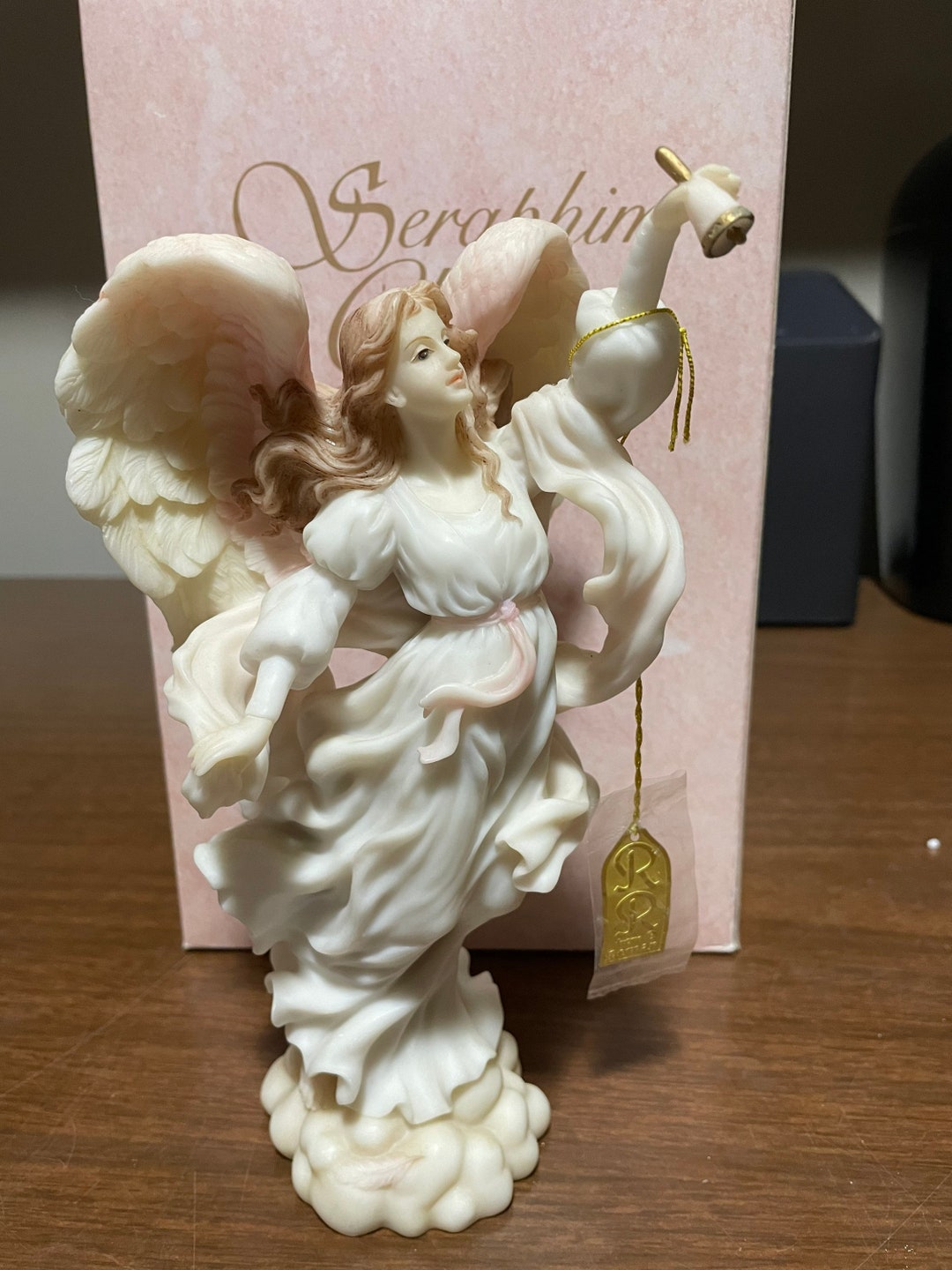 Roman Seraphim Classics Angel Annabella “announcement of Joy” 1998 Catalog Exclusive 8.5” Tall ...