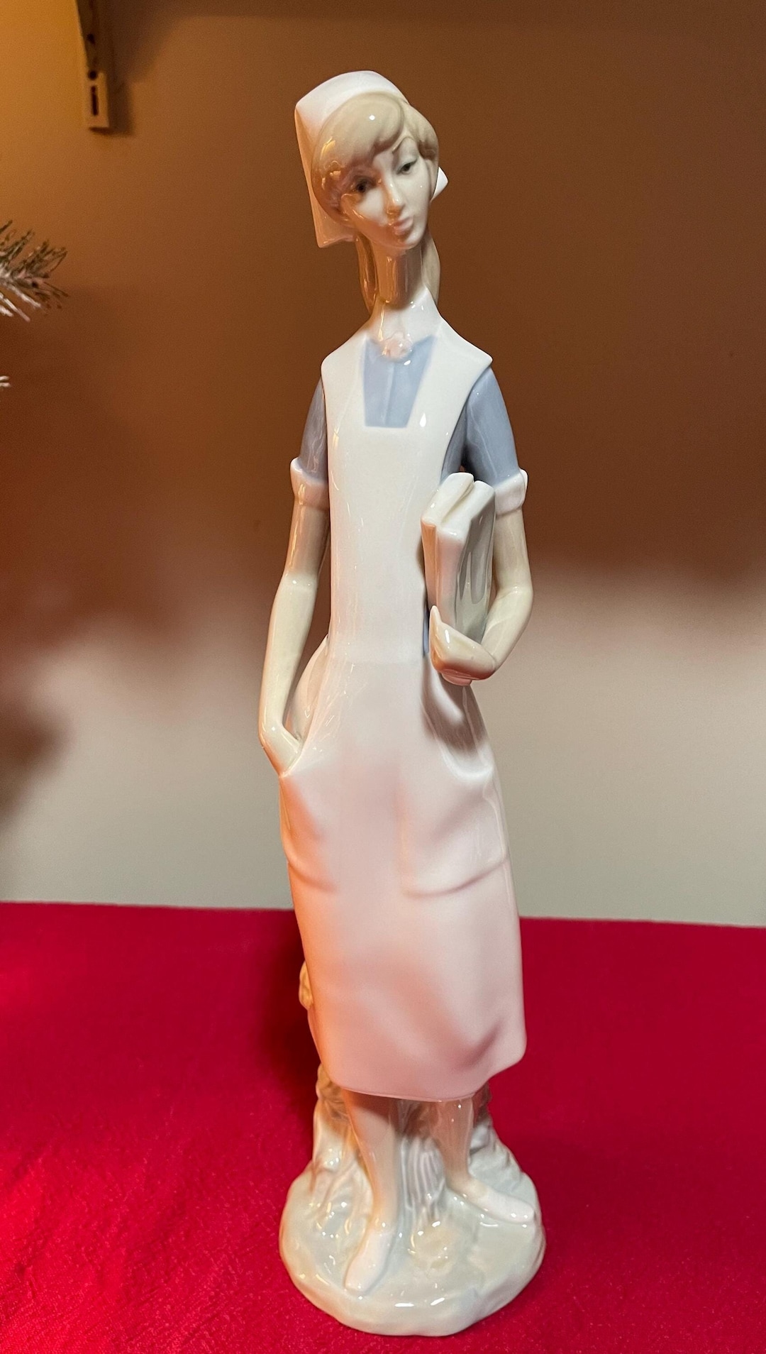 Vintage 14” Tall Lladro Porcelain Nurse Figurine #4603, Collectible ...